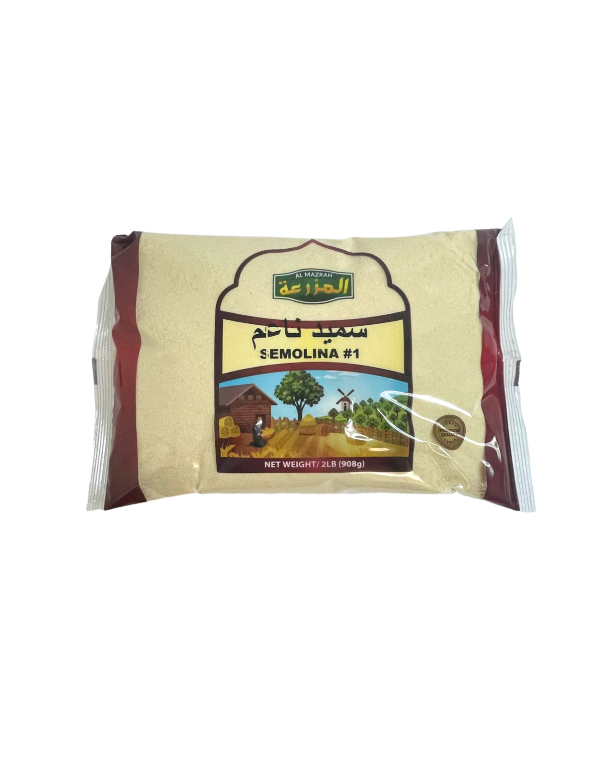 DB18N Almazrah Semolina 12 X 2 Lb Crescent Specialty Foods Inc 